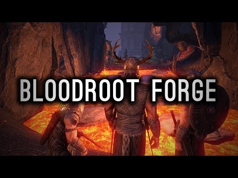 Bloodroot Forge Dungeon - Horns of the Reach PTS - YouTube