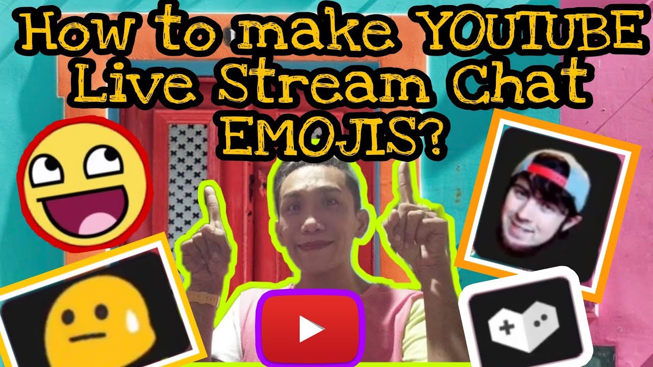 HOW TO MAKE YOUTUBE LIVE STREAM CHAT EMOJIS||ALFIE CHANNELTV - YouTube
