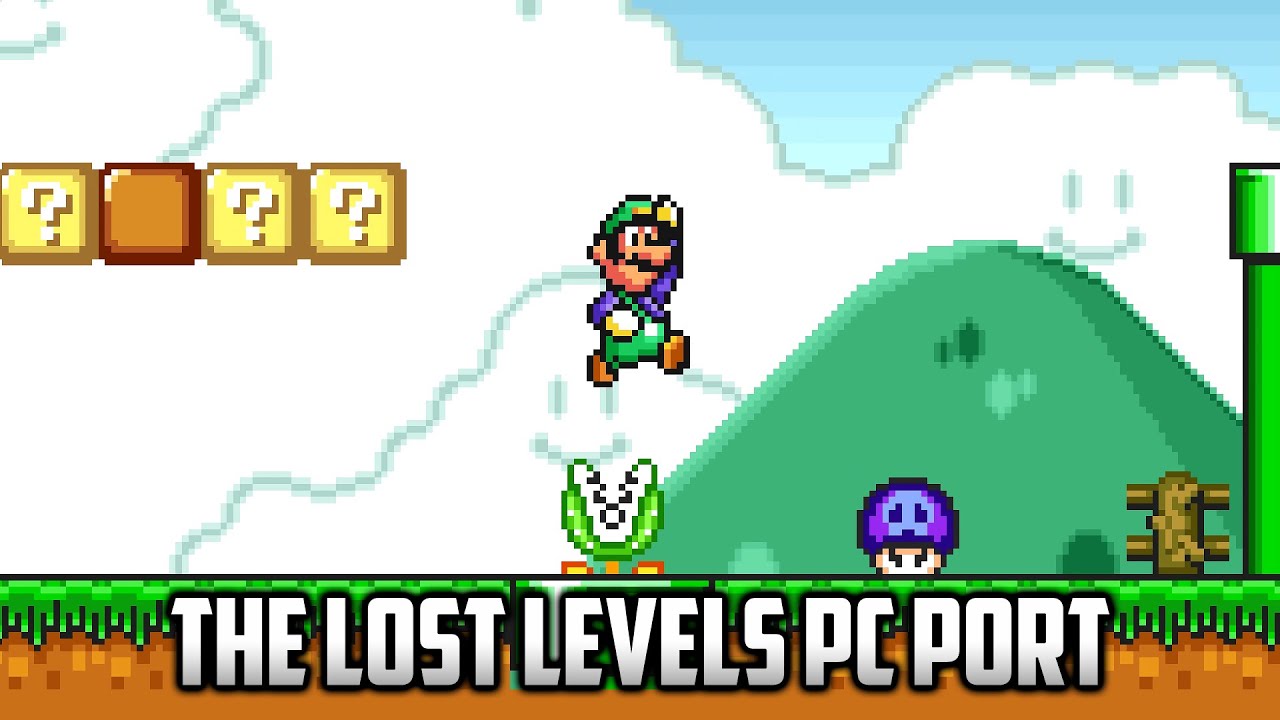 ⭐ Super Mario Bros. - PC Port - The Lost Levels - YouTube