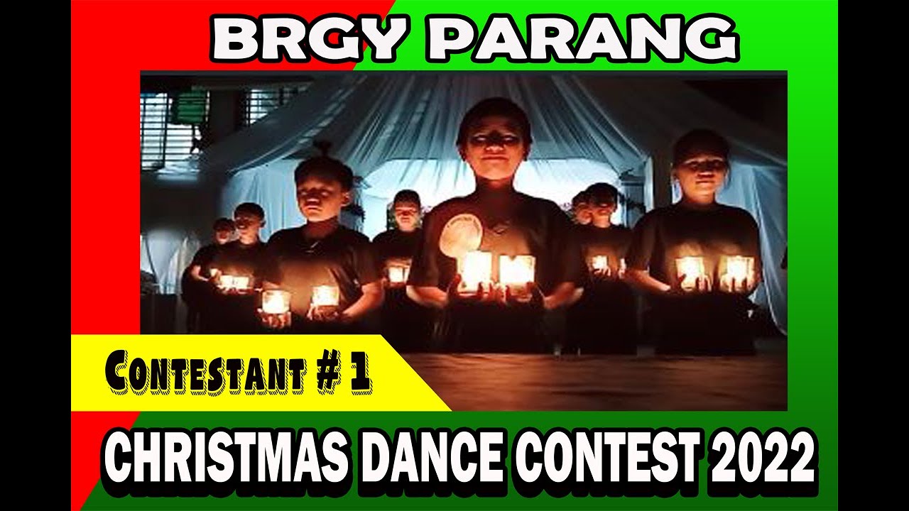 BRGY PARANG CHRISTMAS DANCE CONTEST 2022 Contestant #1 - YouTube