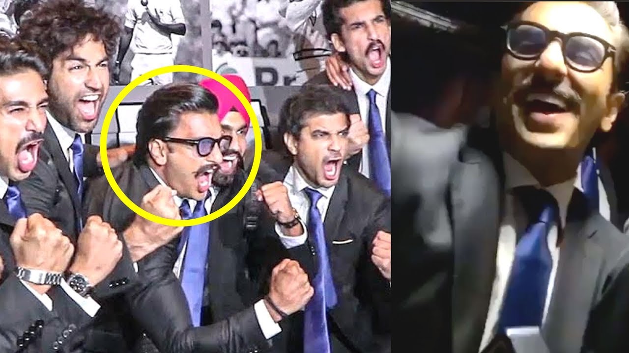 Inside Masti Video Of Ranveer Singh & 83 Film Cast Team Fly For London ...