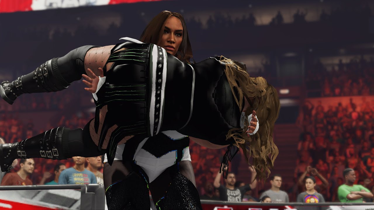 WWE 2K23 NIA JAX VS PIPER NIVEN - YouTube