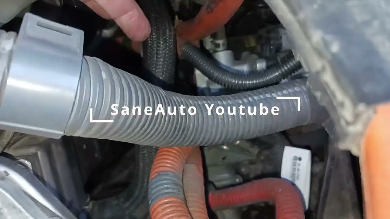 Proper location of Toyota Prius heater hoses - YouTube