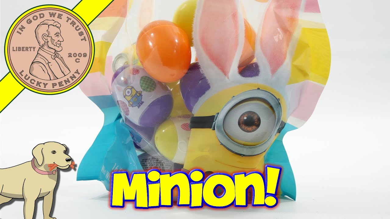 Despicable ME Minion Filled Chocolate Easter Eggs - YouTube