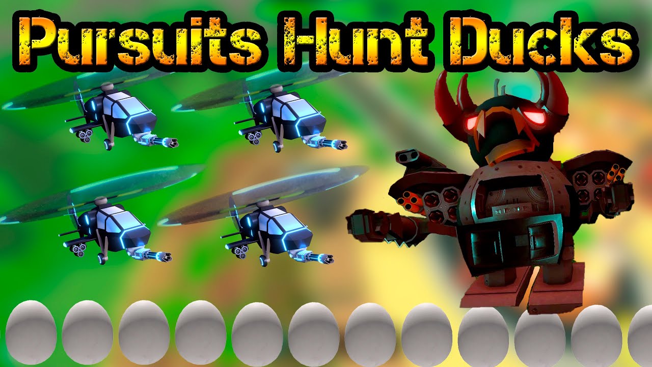 Pursuits Hunt Ducks Roblox Tower Defense Simulator - YouTube