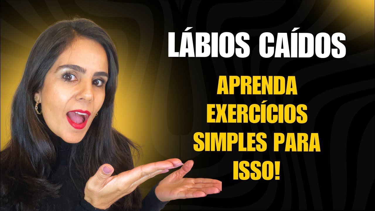 Lábios caídos. Aprende esses exercícios simples para melhorar! - YouTube