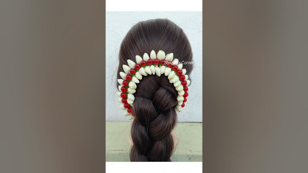 How To Tie Jasmine Flowers YouTube how-to-tie-jasmine-flowers-youtube