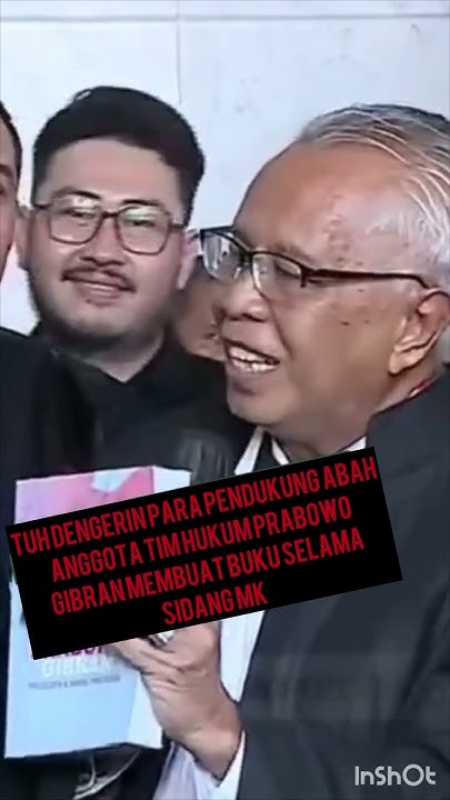 Tuh dengerin 519 halaman buku yg udah di tulis oc kaligis terus pendukung abah berapa halaman ...