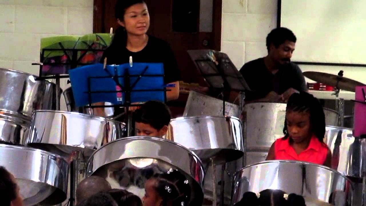 Steel Pan Summer Camp Finale Beginners #1 - YouTube