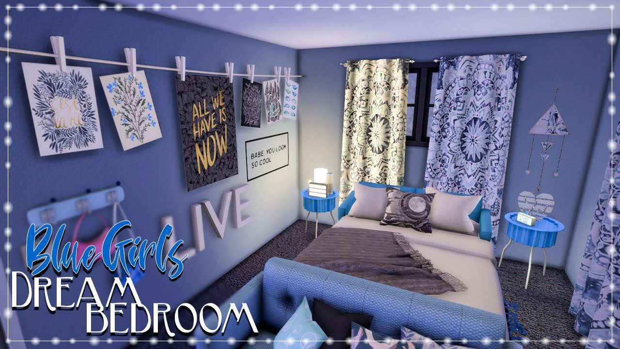 'BLUE GIRL'S DREAM URBAN BEDROOM BUILD'| | FURNITURE & CLUTTER CC ...
