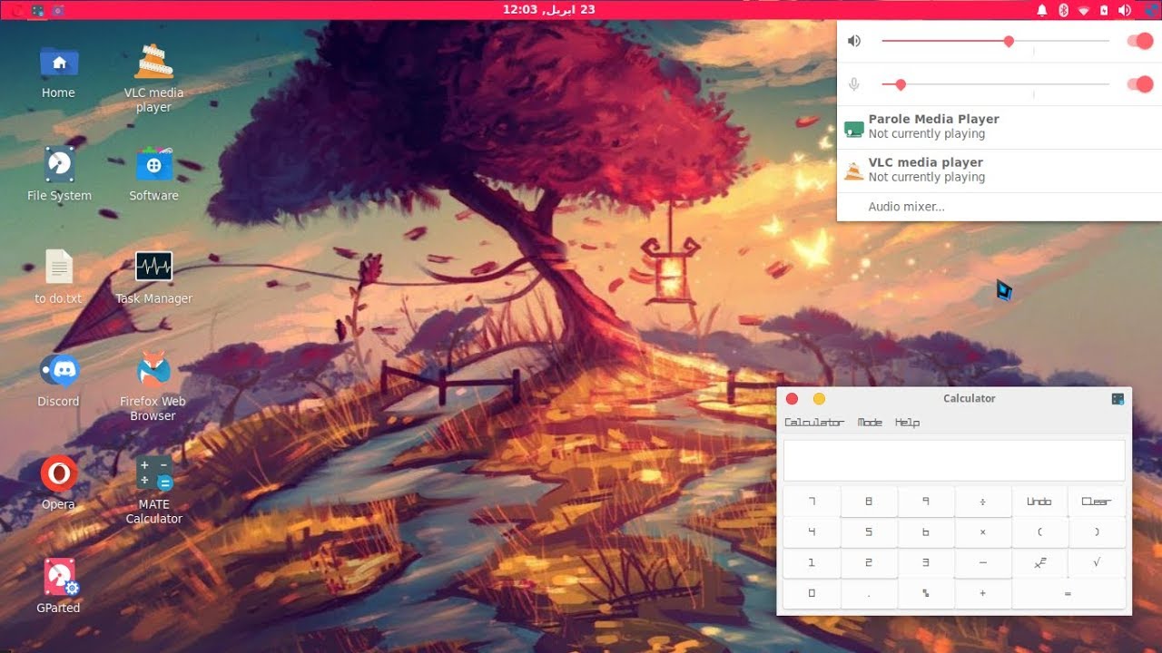 XFCE rice [Pink Artist] - YouTube
