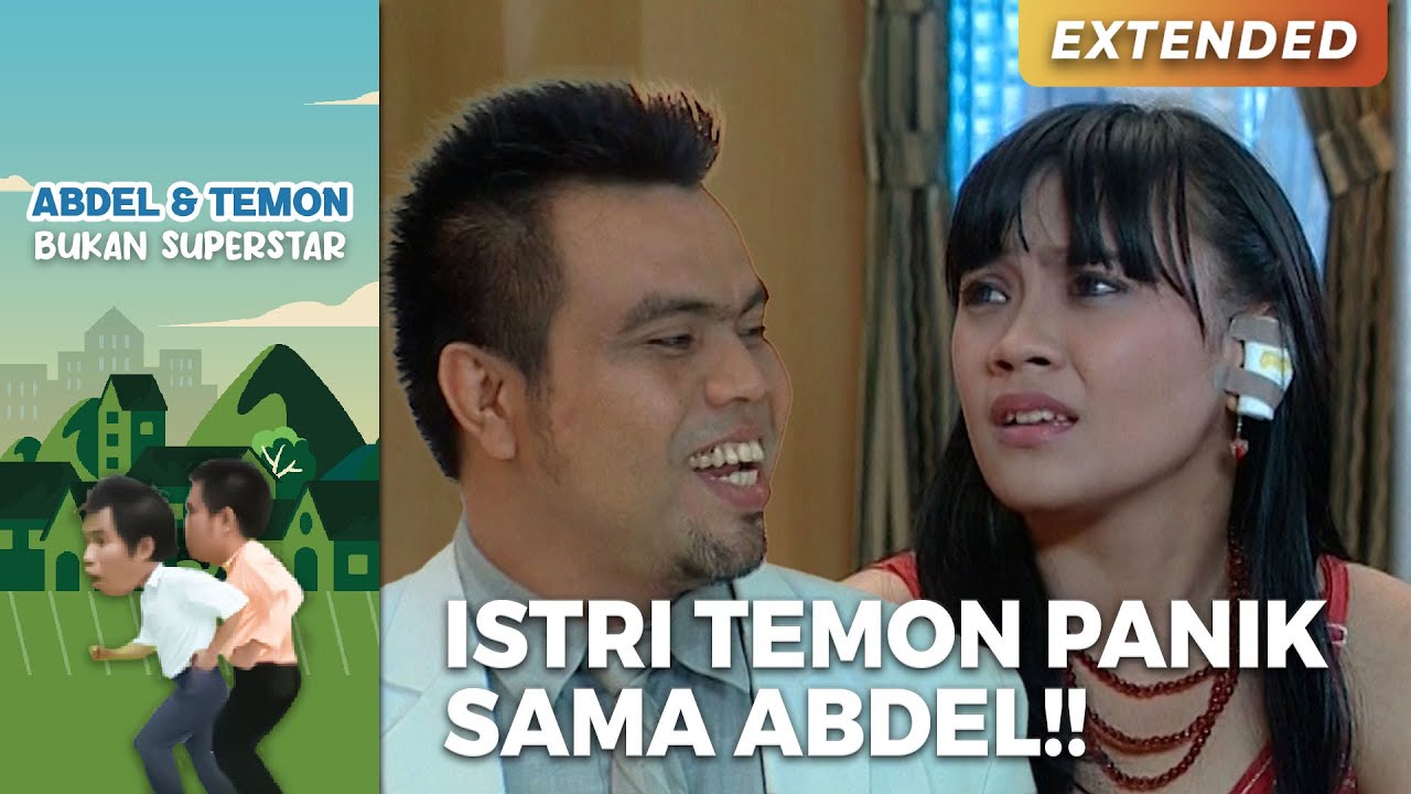 TEMON PANIK!! Istrinya Sebel Sama Abdel | ABDEL TEMON BUKAN SUPERSTAR ...