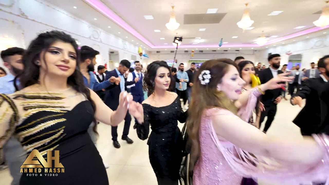 Daweta Rezgar & Rojda Hunermend Dilshad Rojava By Ahmed Hassn عرس رزكار ...