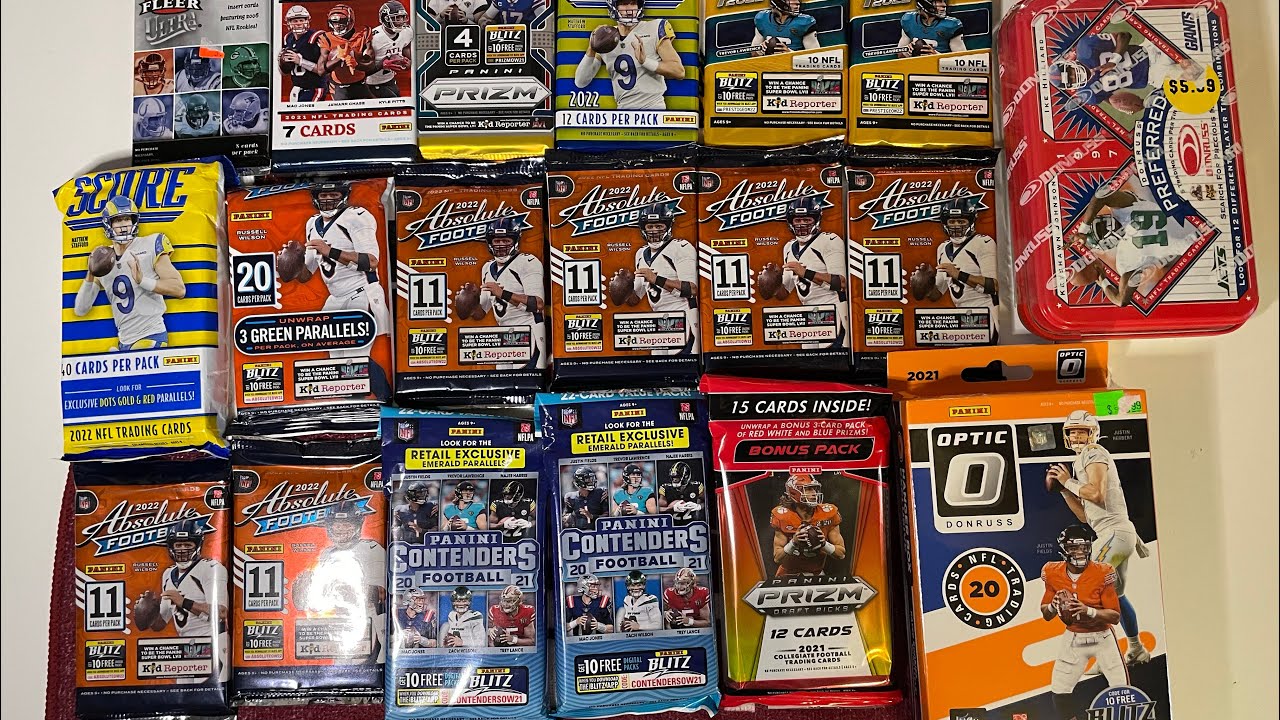 Random football card pack opening (FIRST VID!!!) - YouTube