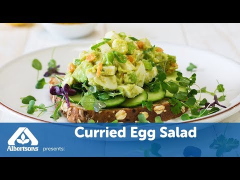 Curried Egg Salad | New Year Recipes | Albertsons - YouTube
