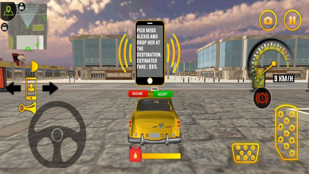 City car driving car Taxi new game || new update city taxi driver game ...