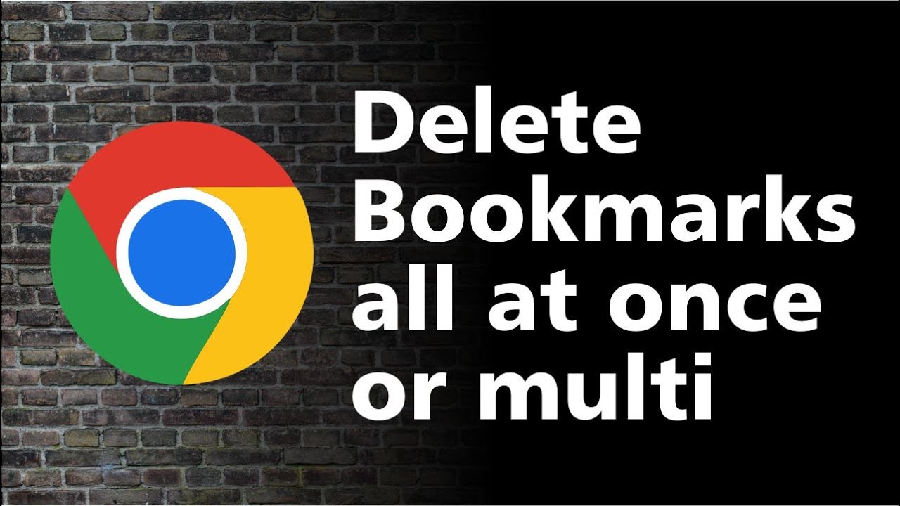 How To Delete Bookmark All At Once Or Multi YouTube how-to-delete-bookmark-all-at-once-or-multi-youtube