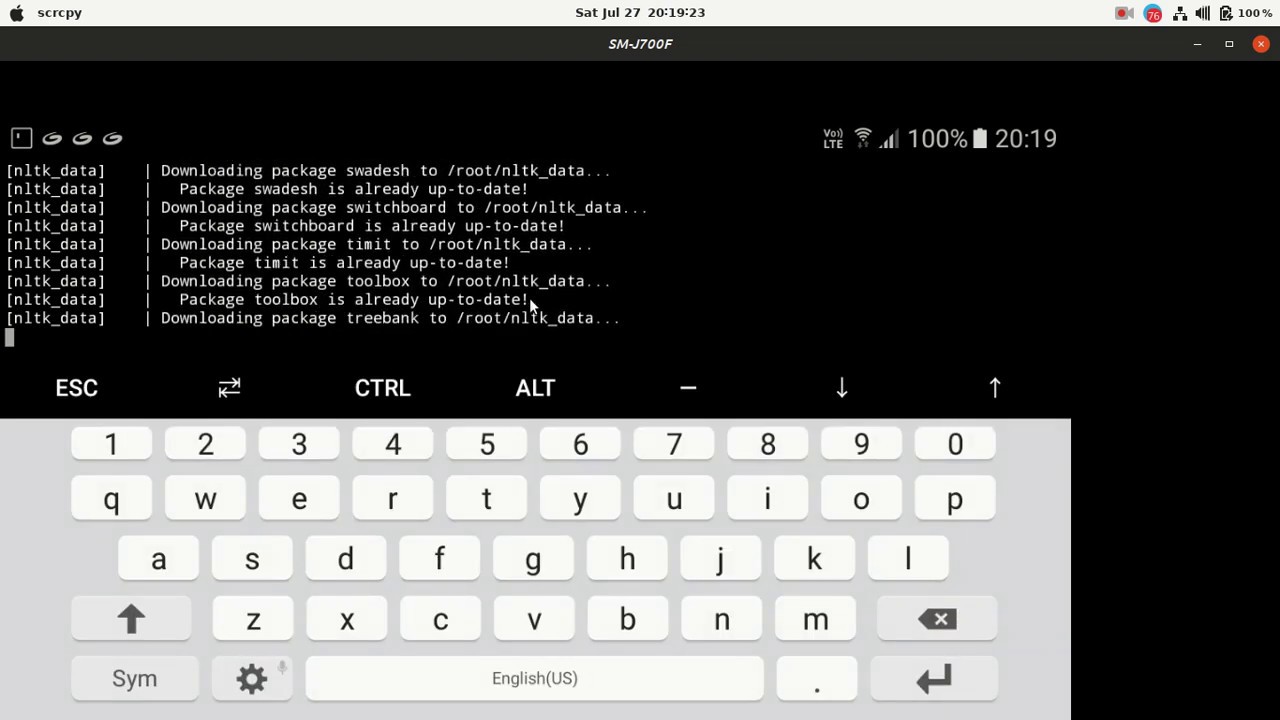 Run chat bot on termux - YouTube