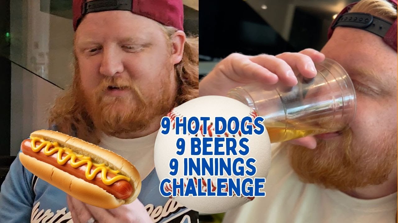 9 Hot Dogs. 9 Beers. 9 Innings. - YouTube