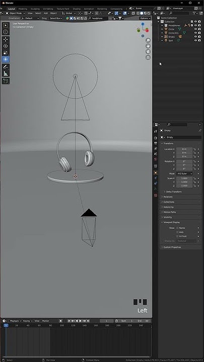 How to create Quick 360 Camera Rotation in Blender #Blenderquicktips ...