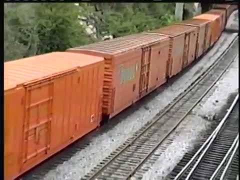 Tropicana Train Through Philadelphia, Pa 1989 - YouTube
