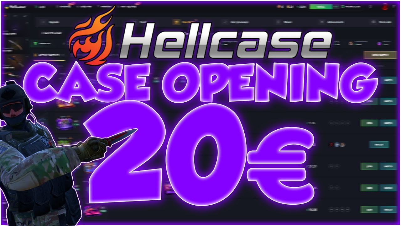 HELLCASE CASE OPENING DE 20€ | GAMBLING SESSION - YouTube