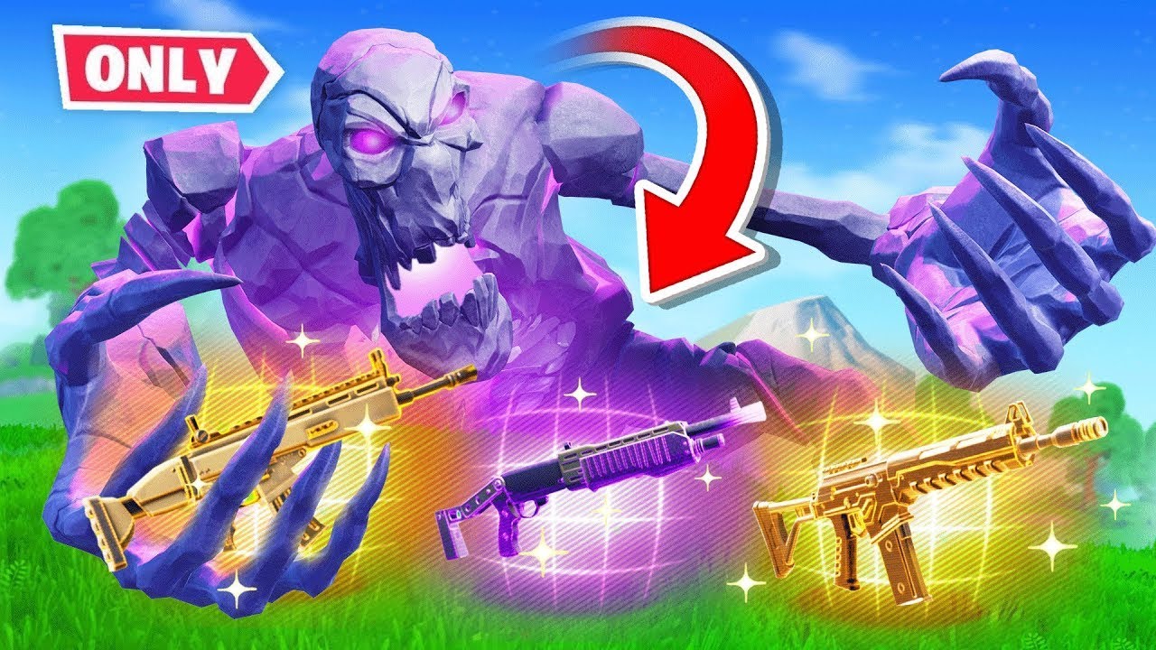 The CareTaker Loot *ONLY* Challenge in Fortnite! (Horde Rush game mode ...