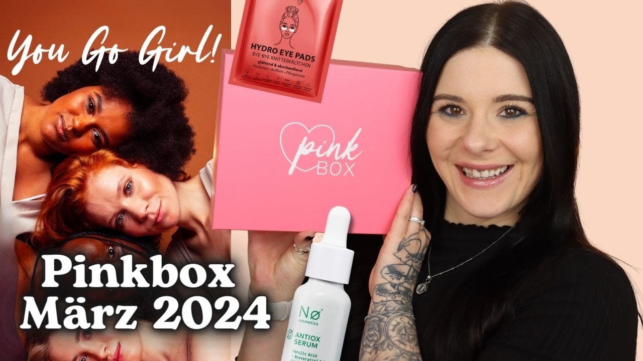 Ganz mein Fall ! 🩷 Pinkbox März 2024 UNBOXING - YouTube
