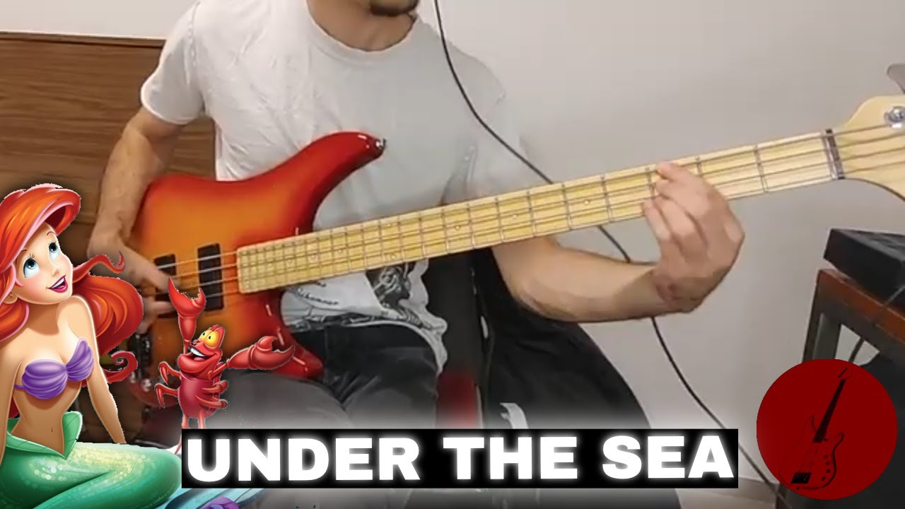 Under the Sea original bass guitar cover - YouTube