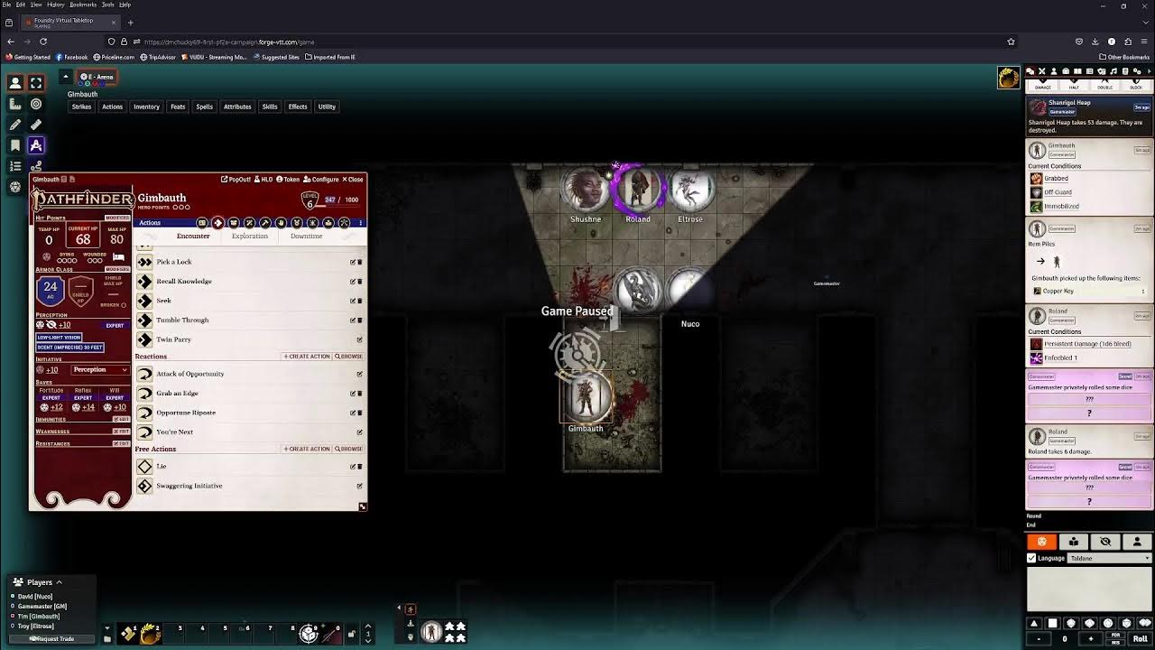 Abomination Vaults - A Pathfinder Adventure on Foundry VTT - YouTube