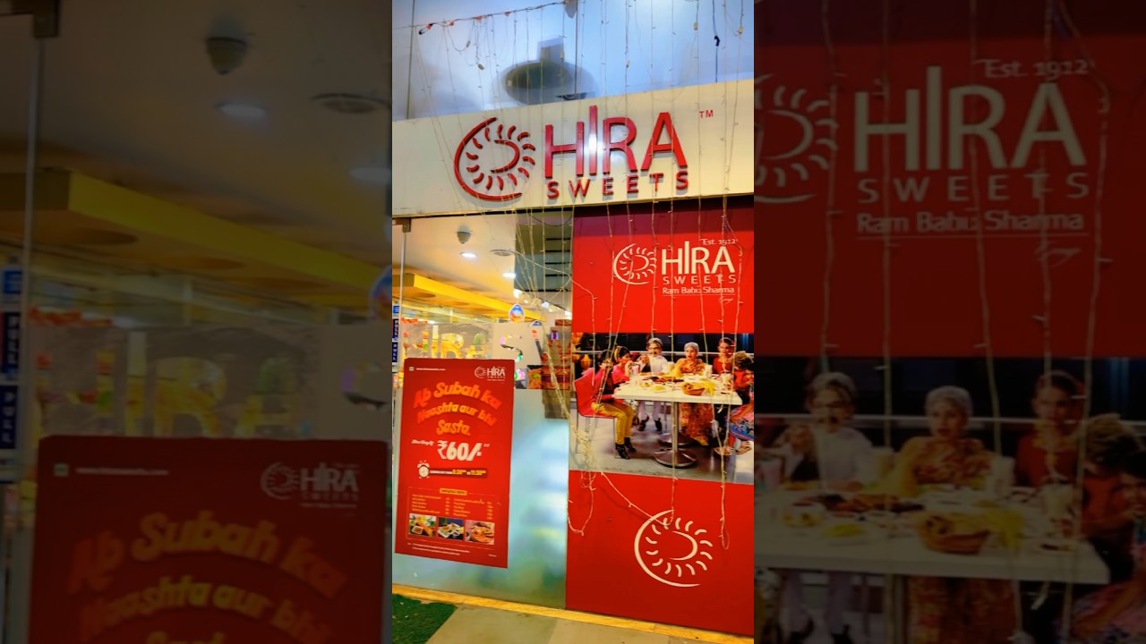 A evening at Hira sweets. - YouTube