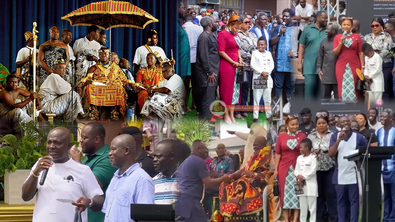 Komfo Anokye Tree -Appiah Stadium Nana Ama Mcbrown, Agya Koo, Akrobeto ...
