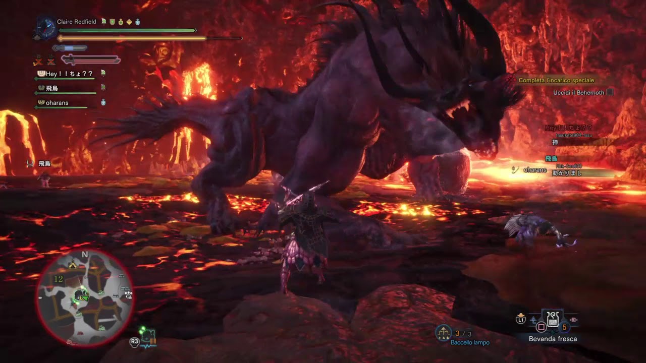 MHW - Behemoth FF Jump - YouTube
