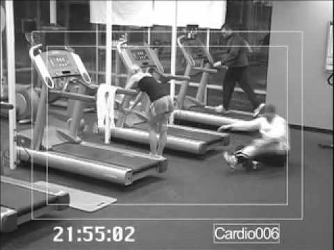 Treadmill Fall - YouTube