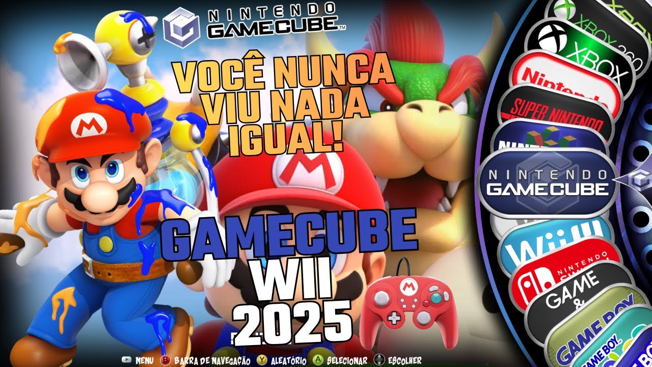 GameCube & Wii 2025 como você nunca viu sensacional ClikGames - YouTube