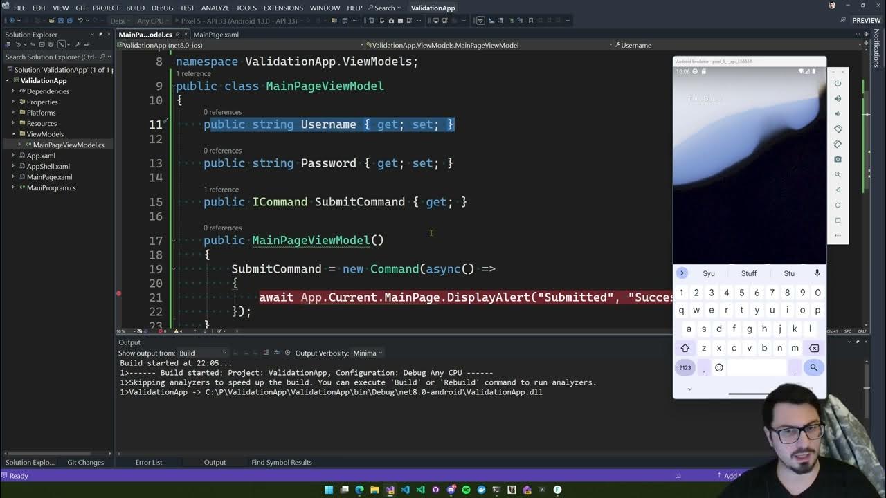 Validation in .NET MAUI with UraniumUI - YouTube