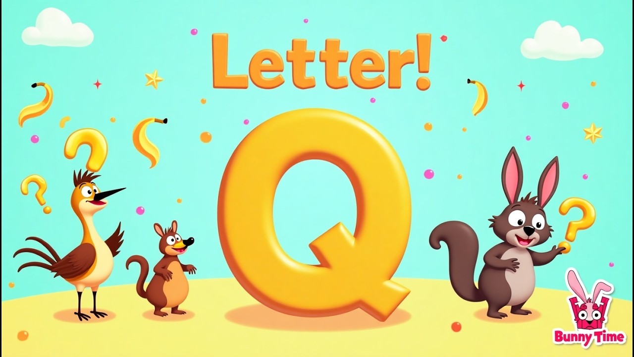 Quack Like a Queen! 🦆👑 Letter Q Adventure with Bunny Time | Quiet Quilt ...