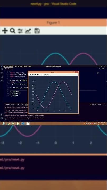 Matplotlib, Mplcyberpunk Module Python 🔥🔥 - YouTube