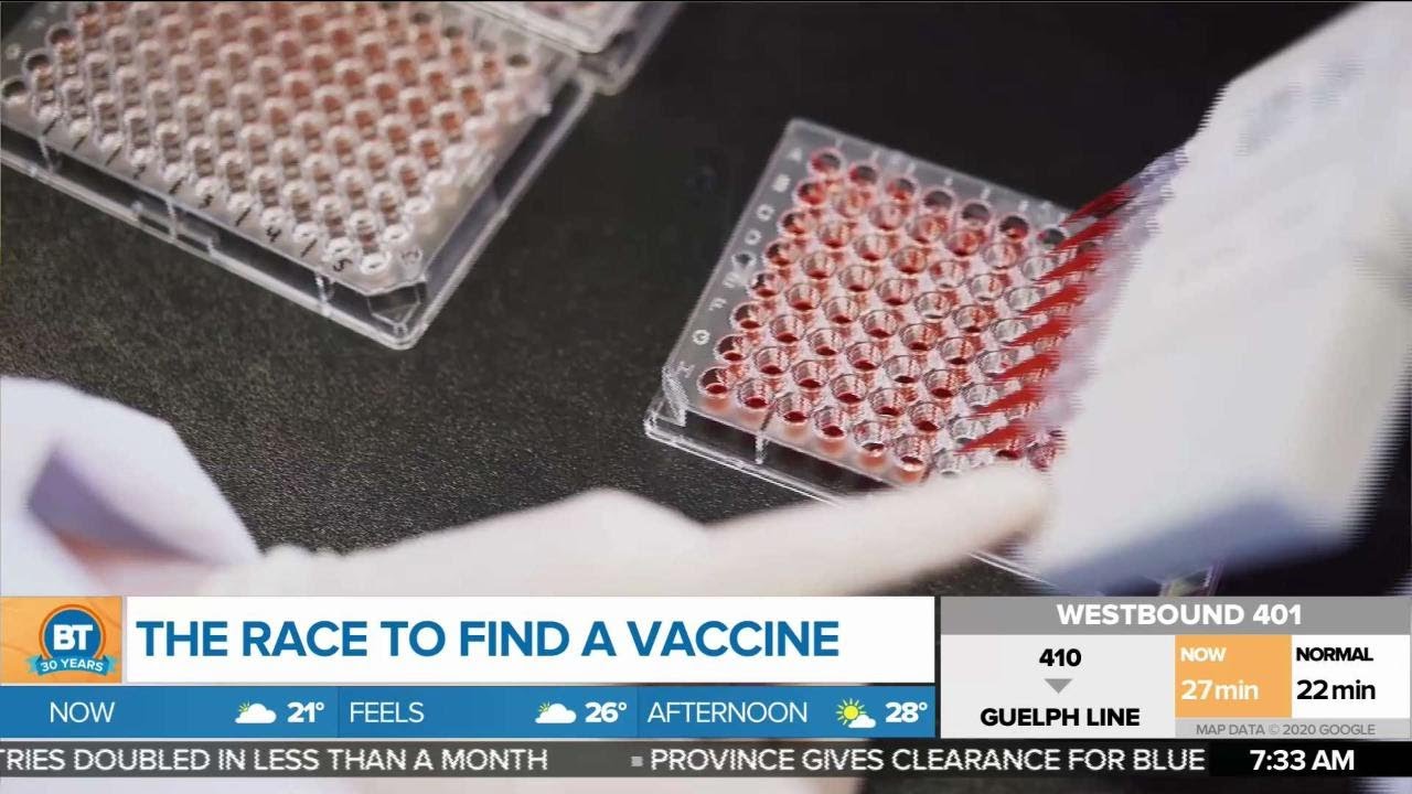 Quebec-based Medicago begins human trials of COVID-19 vaccine - YouTube