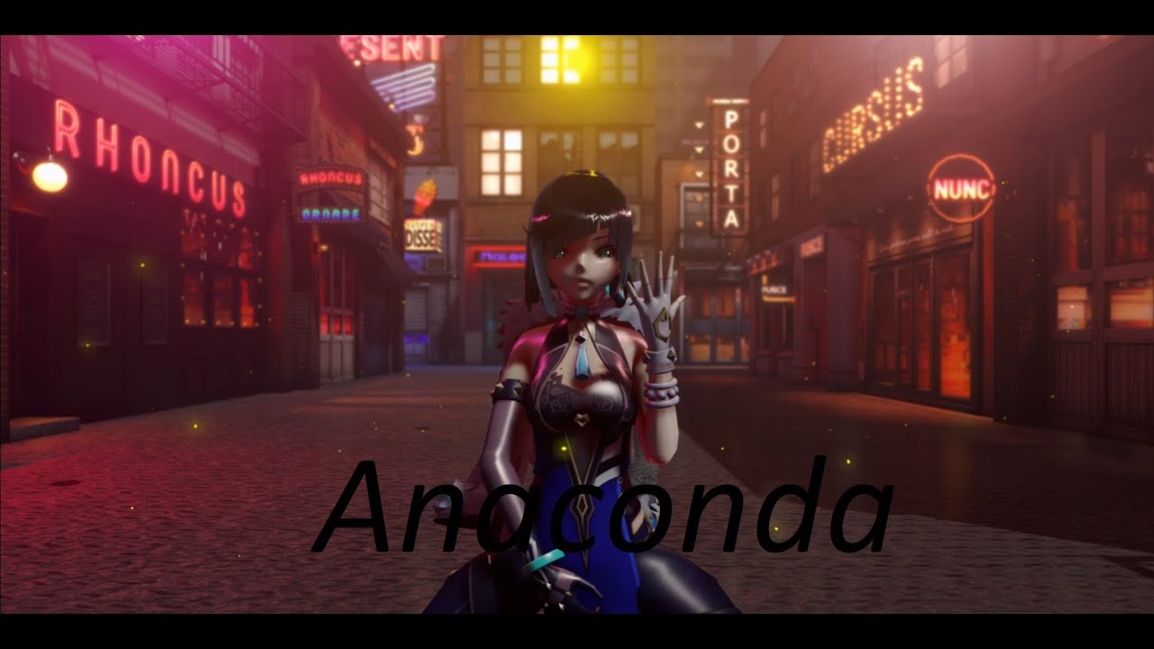 ( MMD Genshin Impact ) Anaconda / Yelan - YouTube