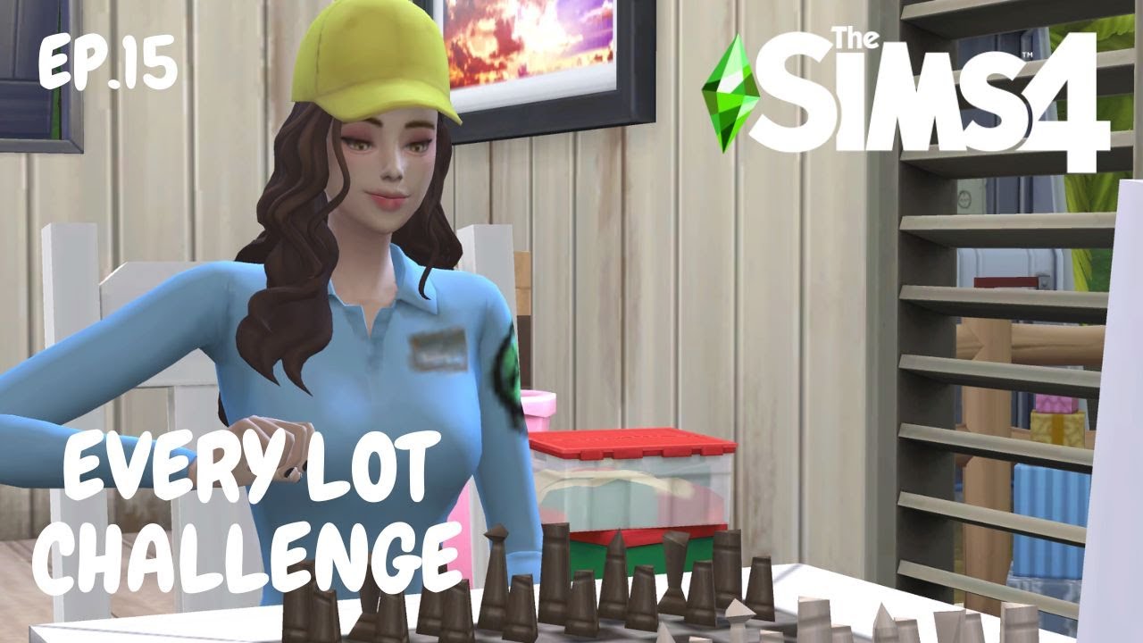 The Sims 4 模擬市民4: 全地段特徵挑戰 EVERY LOT CHALLENGE EP.15 - YouTube