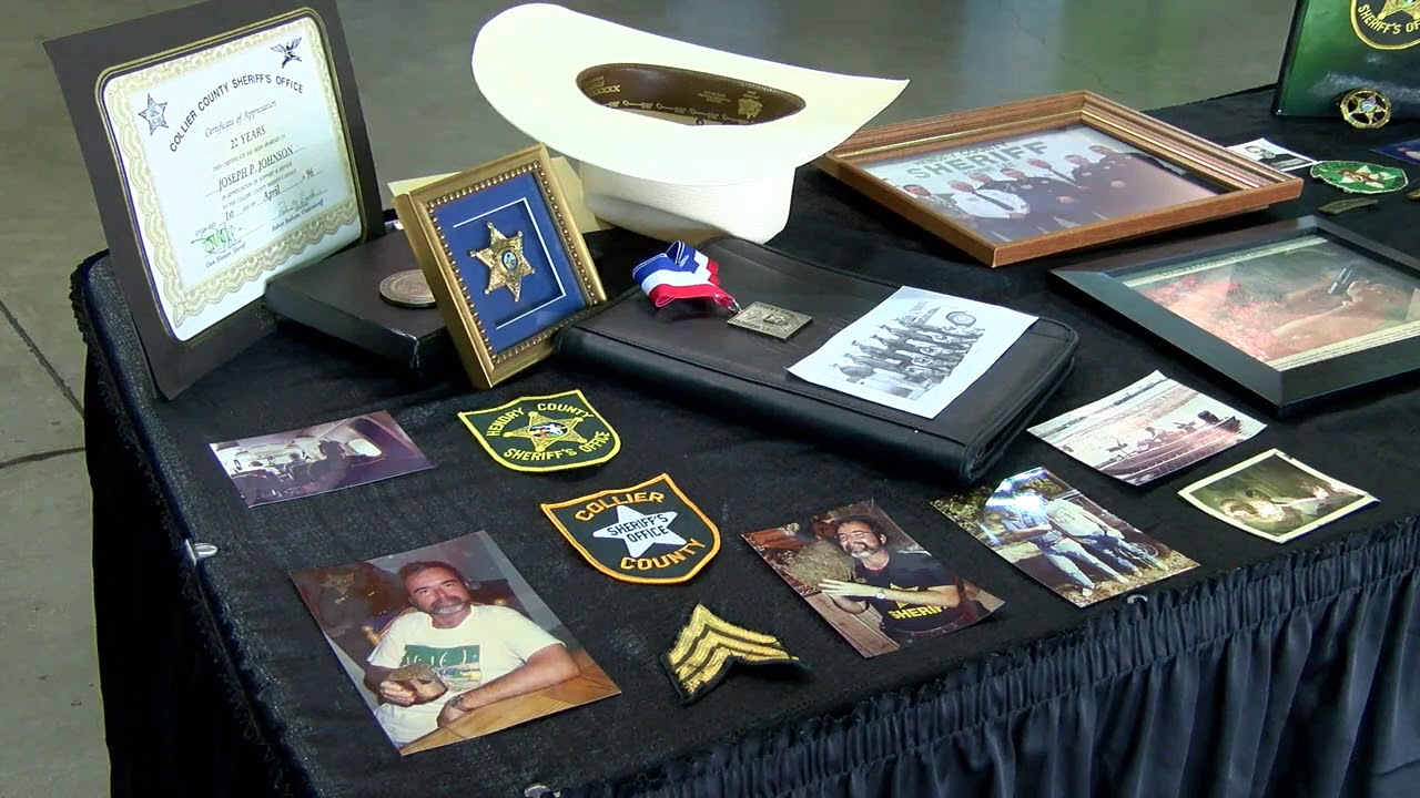Video: Mourners remember fallen officer Lt. Joseph Johnson in Lee ...