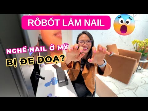 ROBOT manicurist replacing humans in the US