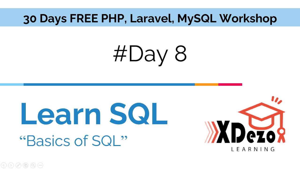 Day 8 Learn Sql And Dbms Basics Sql Fundamentals Crud In Sql Php Laravel And Mysql 4829
