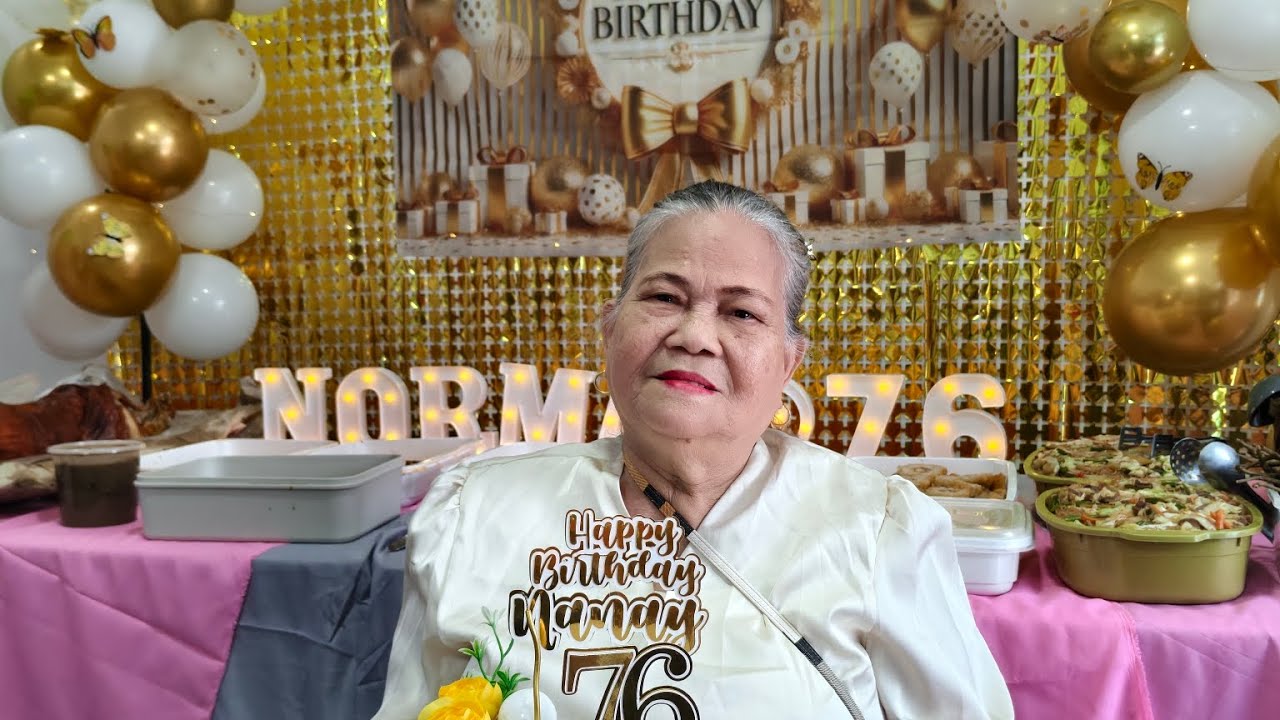 My Nanay's Birthday - YouTube