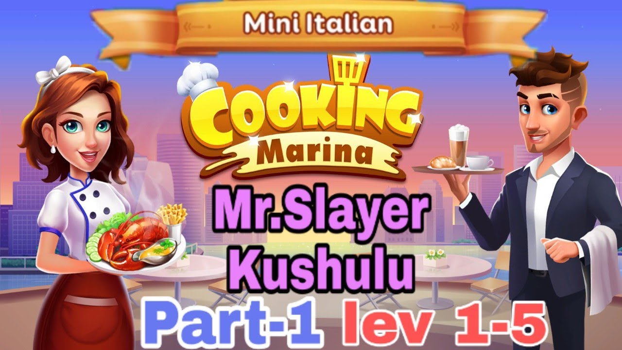 Cooking Marina - fast restaurant cooking games // Mini Italian part -1 ...