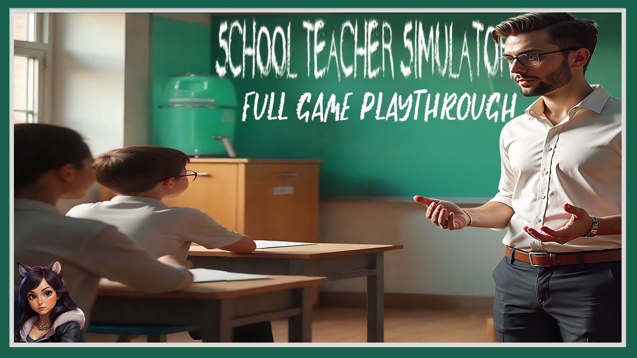 School Teacher Simulator | Full Playthrough - YouTube