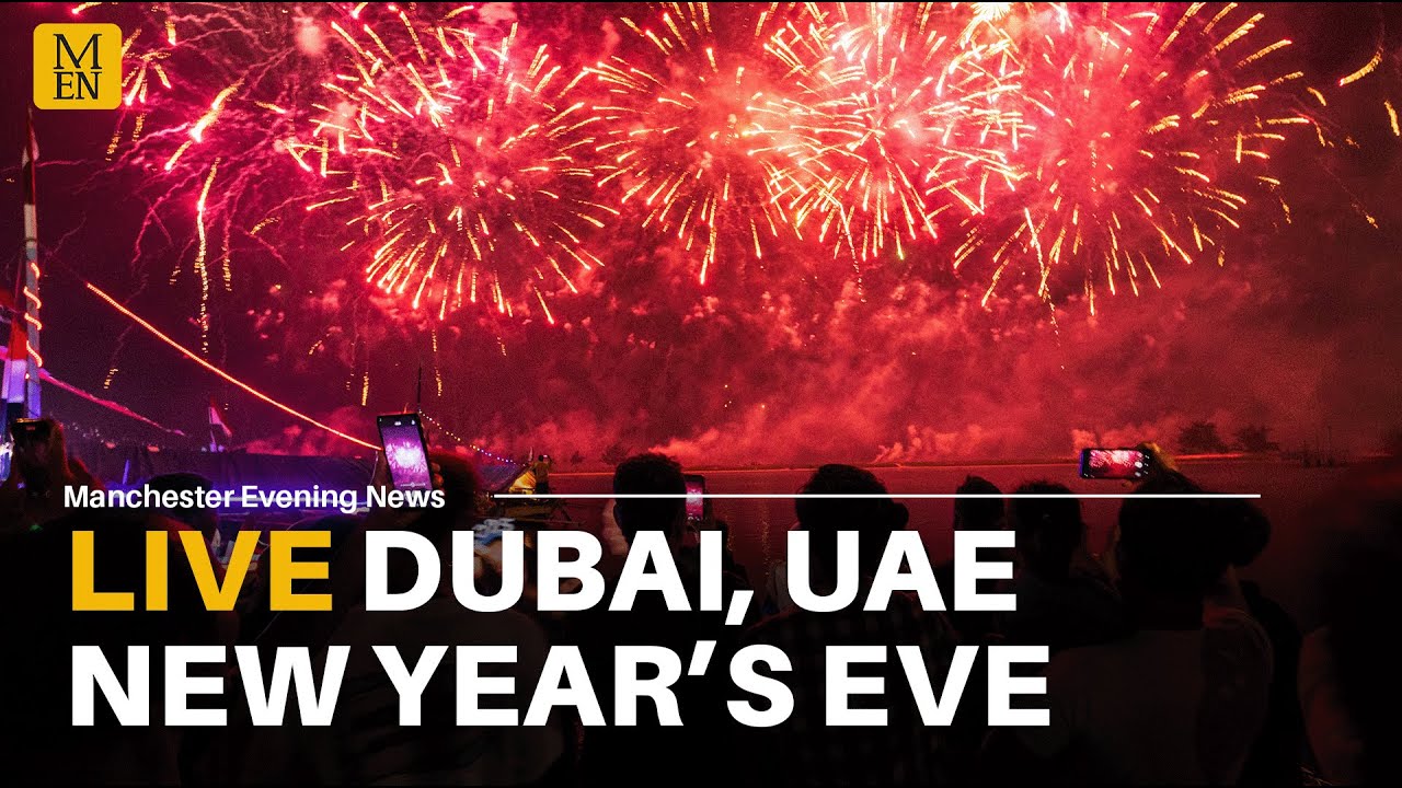 WATCH LIVE: DUBAI, UAE | NEW YEAR'S EVE CELEBRATIONS AT BURJ KHALIFA ...