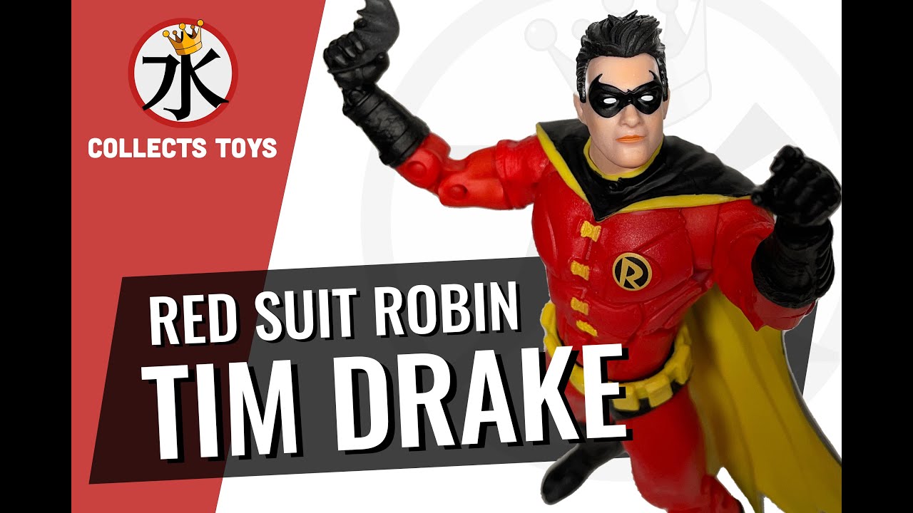 McFarlane Toys DC Multiverse Robin (Tim Drake RED Suit Variant ...