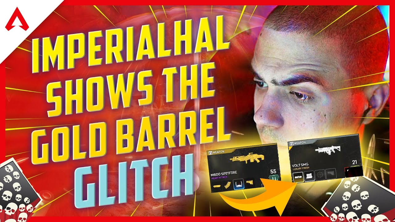 ImperialHal Shows The Gold Barrel Stabilizer Glitch - Apex Legends ...